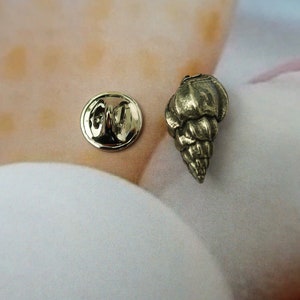 Seashell Lapel Pin - CC344- Sea, Ocean, Beach, Shells, Seaside, and ...