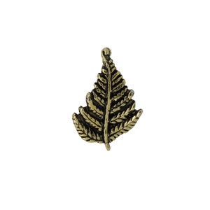 Fern Gold Dipped Pewter Lapel Pin - CC496G- Plant and Garden Gifts ...