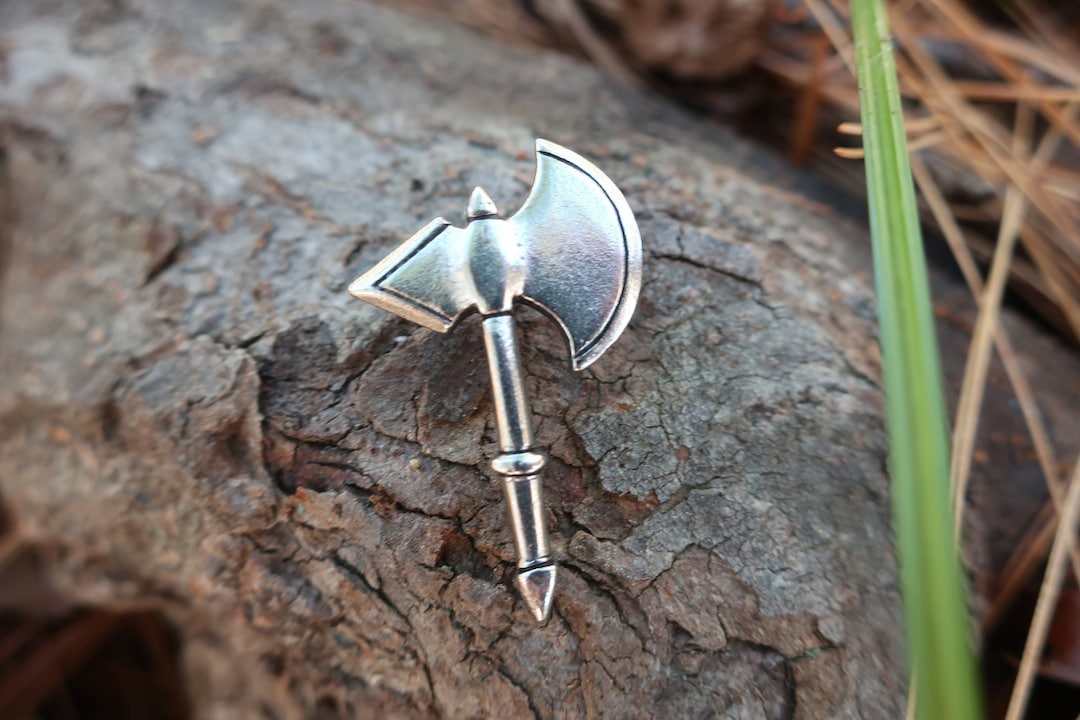Battle Axe Lapel Pin CC676 Medieval and Viking Combat Axes and Tools - Etsy