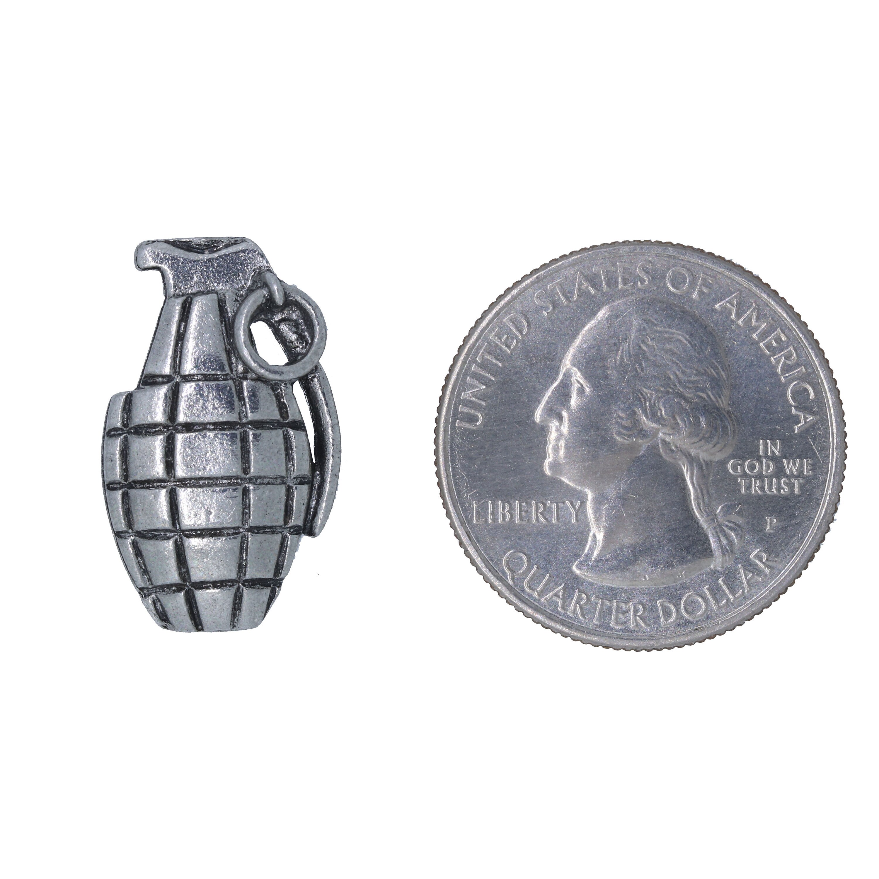 Grenade Pewter Lapel Pin CC660 Explosives Weapons Bombs - Etsy