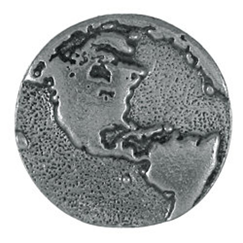 The Americas Lapel Pin CC289 World Globe North America | Etsy