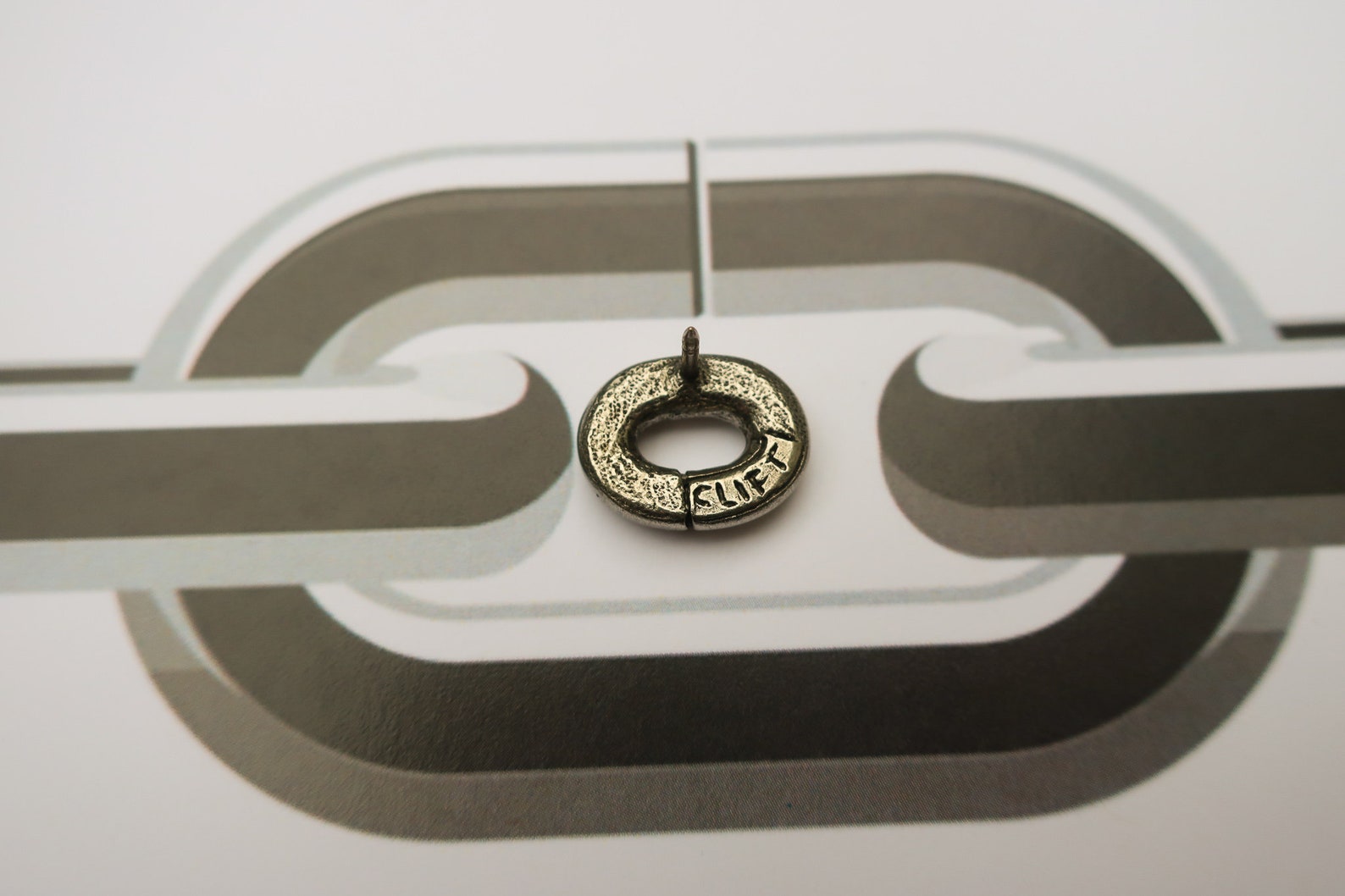 Link Lapel Pin - CC495- Chain Link, Link, Employee Recognition ...