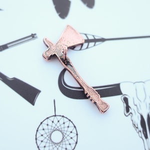 Tomahawk Copper Dipped Pewter Lapel Pin - CC341C- Hatchet, Tomahawk ...