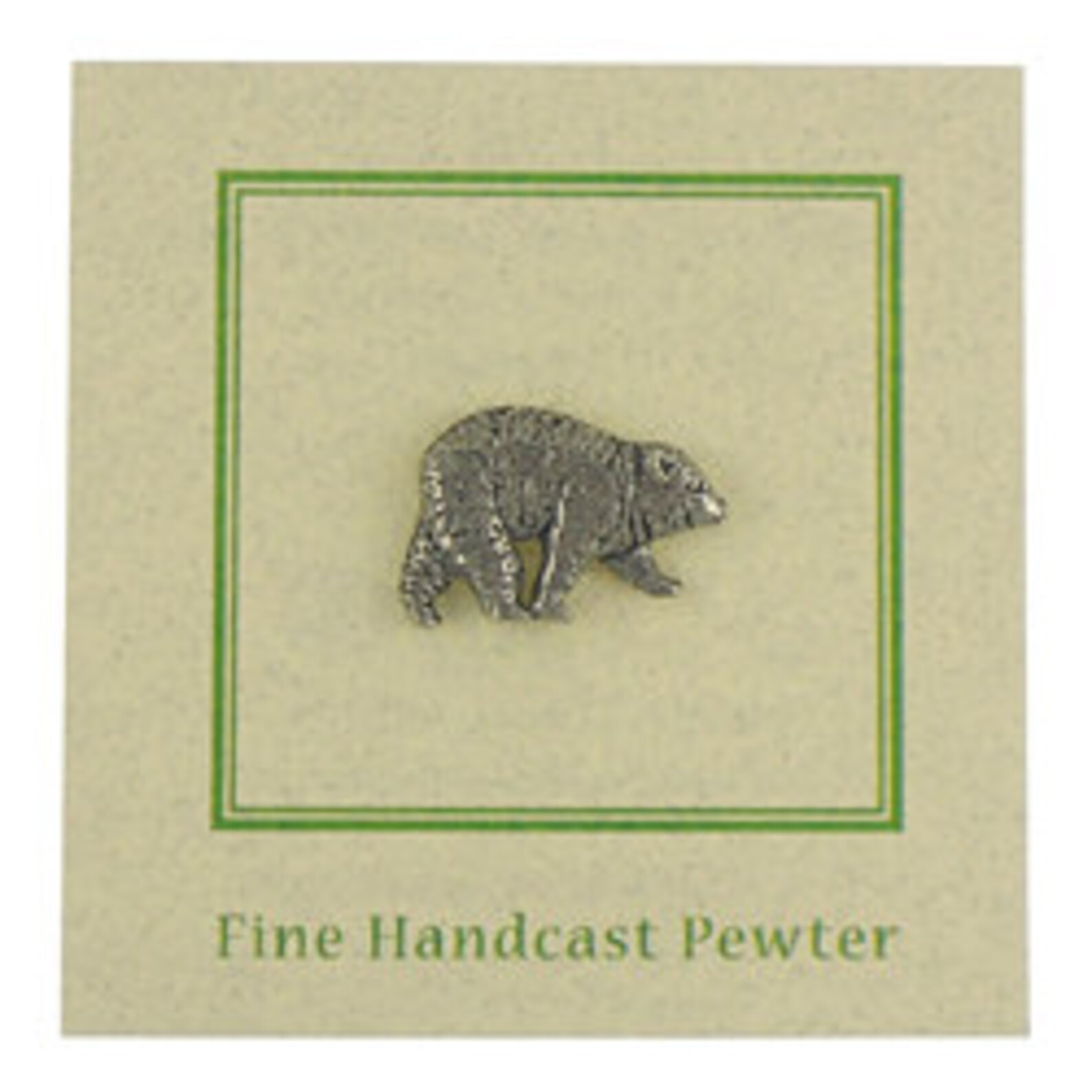 Bear Lapel Pin CC132 Bear Outdoorsman Wildlife Woodland - Etsy