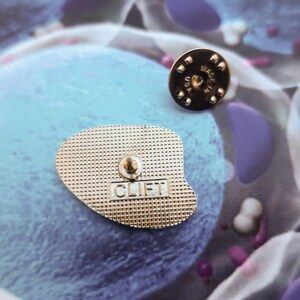 Animal Cell Enamel Inlay Lapel Pin- EP105- Animal Cell, Animal Biology ...