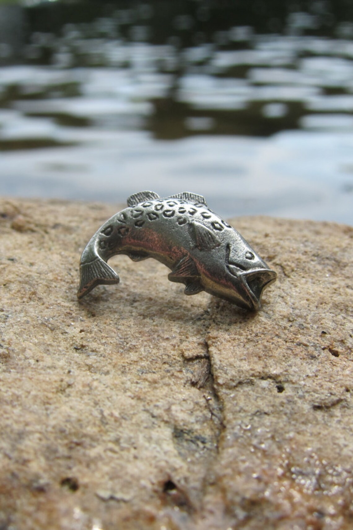 Bass Lapel Pin- CC124- Bass, Fish, Fishing, Freshwater, Marine ...