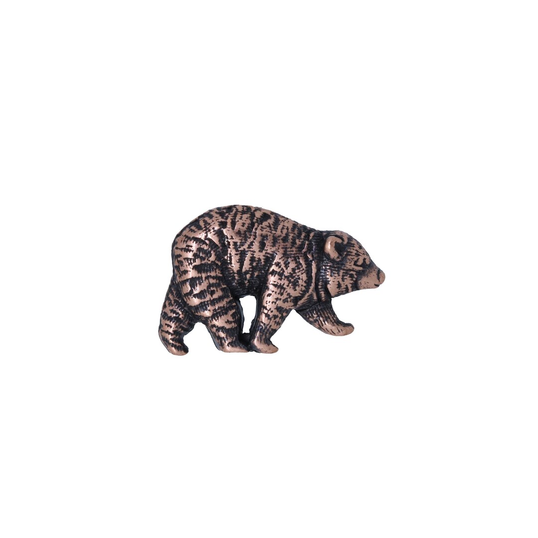 Bear Copper Dipped Pewter Lapel Pin - CC132C- Bear, Outdoorsman ...