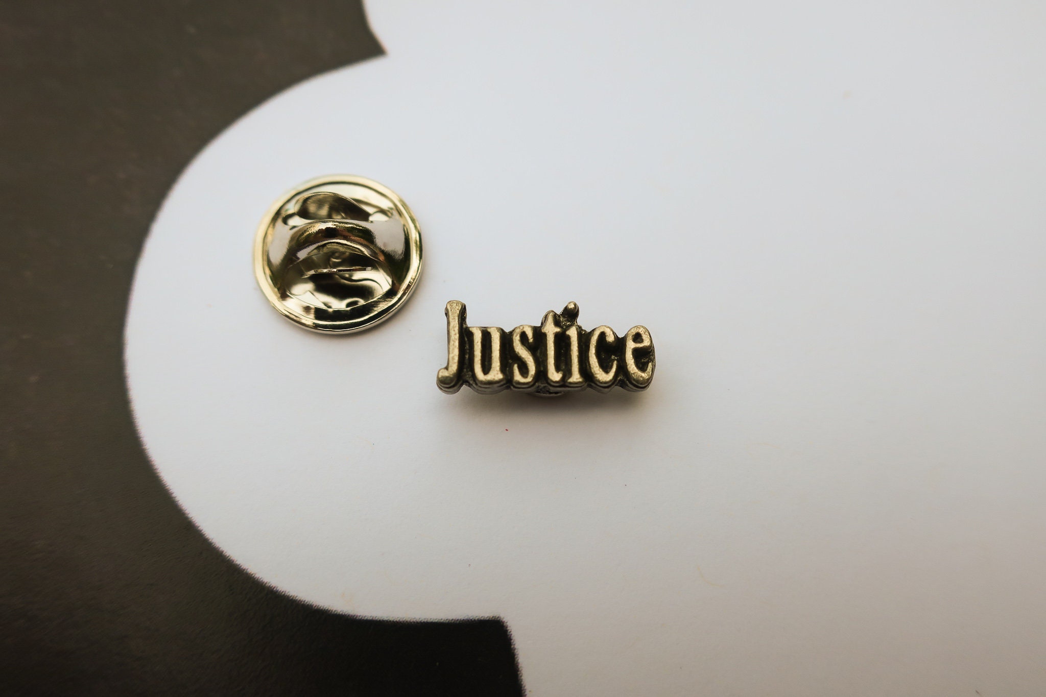 Justice Lapel Pin CC405 Fairness Moral Righteousness - Etsy