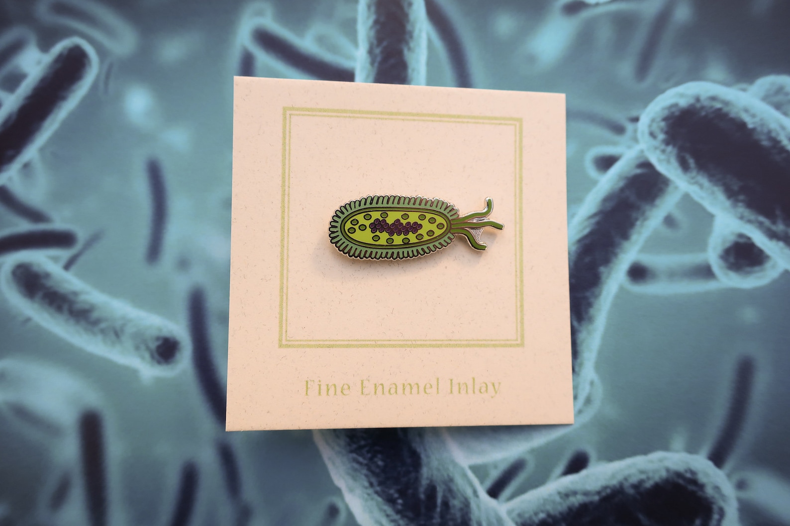 Bacteria Enamel Lapel Pin EP121 Biology Disease Science - Etsy