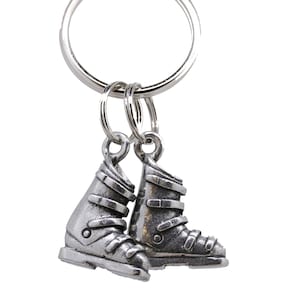 Ski Boots Keychain- K105- Skiing Gifts for Skiers - Etsy