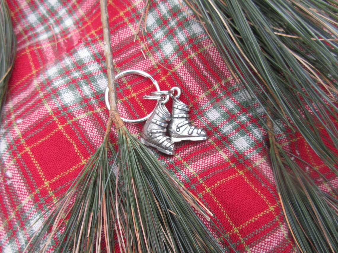 Ski Boots Keychain K105 Skiing Gifts for Skiers - Etsy