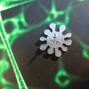 Virus Enamel Lapel Pin- EP120- Virus, Infectious Agent, Microbiology ...