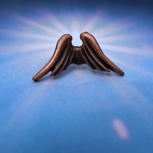 Gold Angel Wings Lapel Pin CC487G Angel Memorial and - Etsy