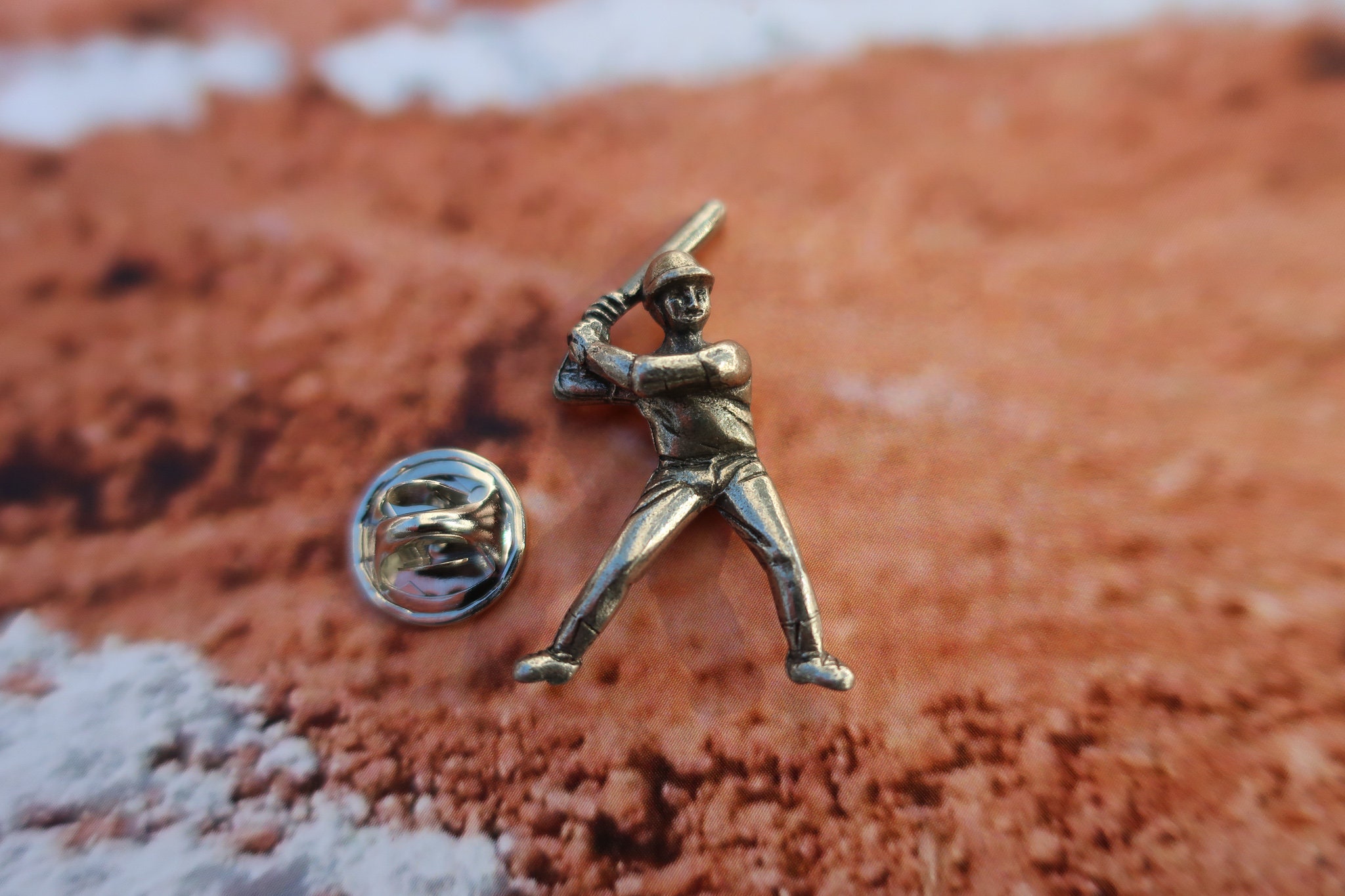 Baseball Player Lapel Pin CC379 Baseball B Ball T Ball - Etsy