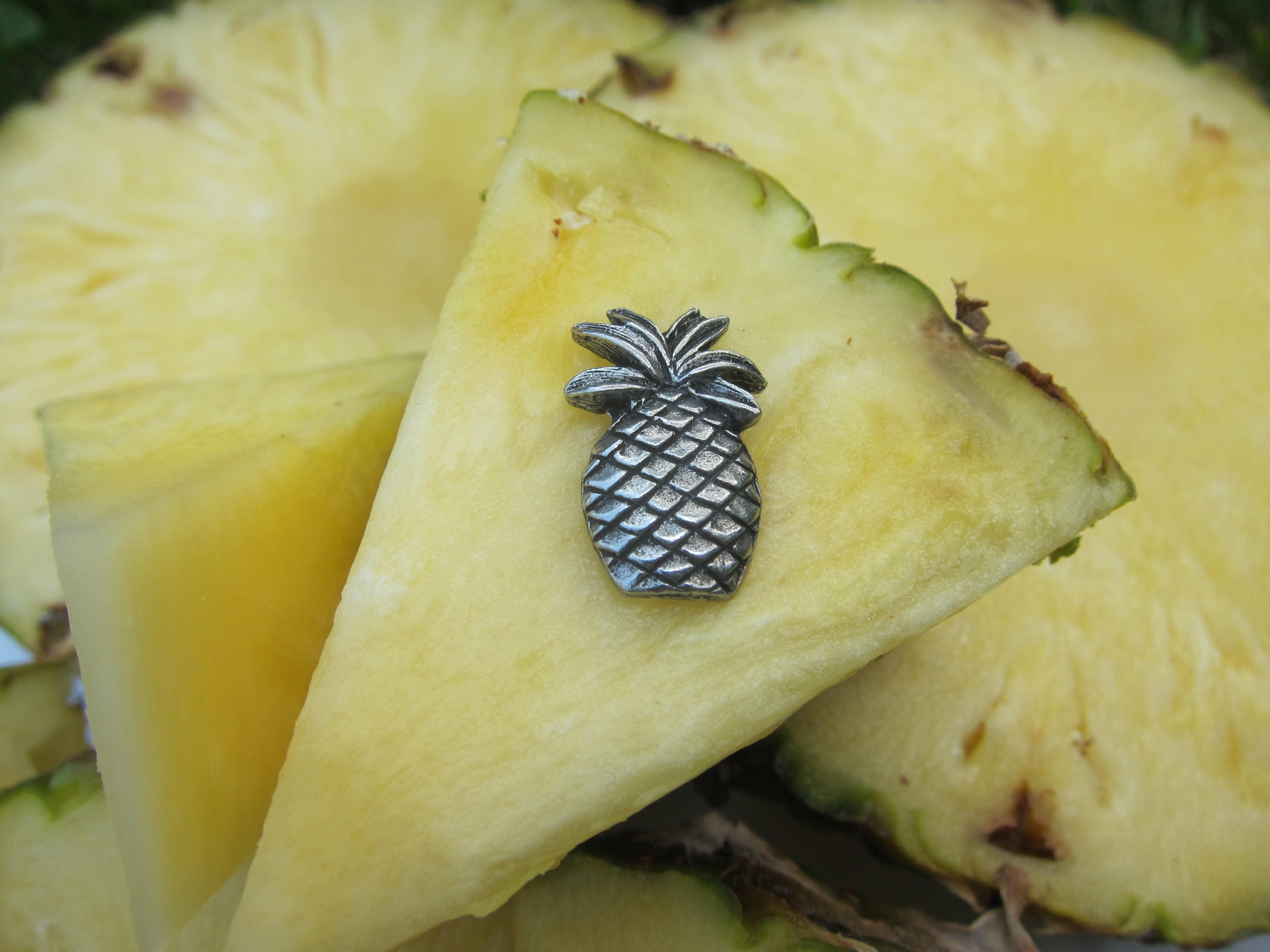 Pineapple Lapel Pin - CC111- Hospitality, Fruit, Tropical, and ...