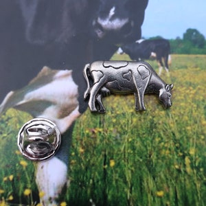 Cow Lapel Pin - CC101- Cows, Farms, Dairy, Dairy Farm, Farm Party ...