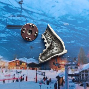 Ski Boot Lapel Pin - CC225- Downhill Skiing Gifts and Pins, Winter ...