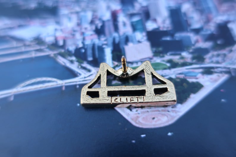 Gold Bridge Lapel Pin CC576G Bridge Engineering and - Etsy