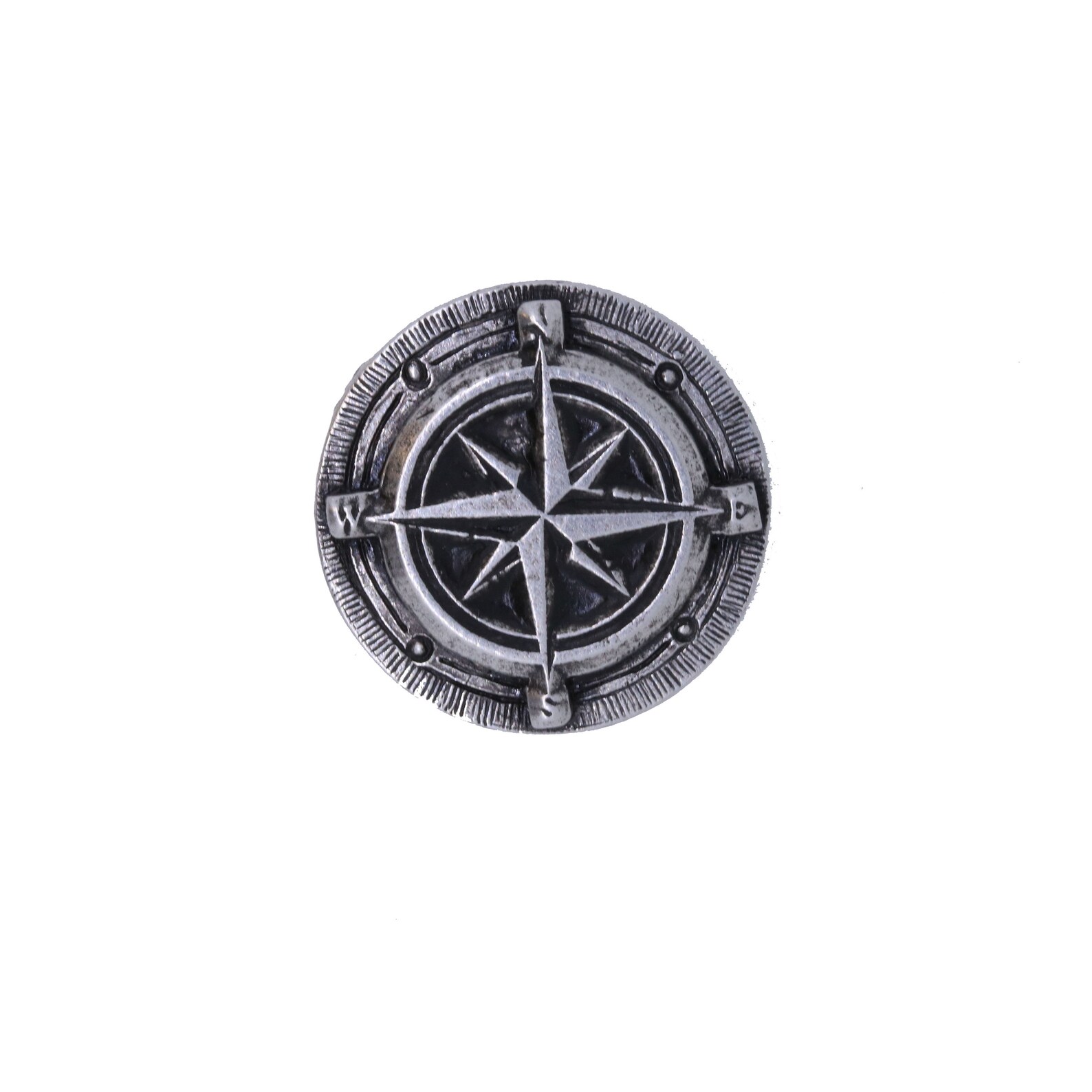 Compass Rose Lapel Pin- CC709- Compass, Wind of Roses, Cardinal ...