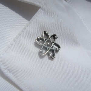 Atom Lapel Pin - CC306- Science Pins- Atom, Science Teacher, Matter ...
