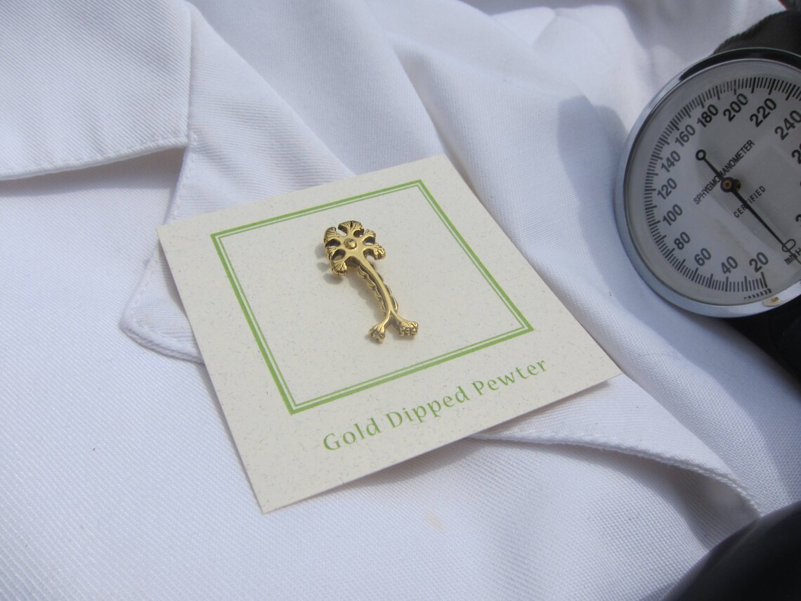Gold Neuron Lapel Pin CC392G Medical and Neurology Pins for | Etsy