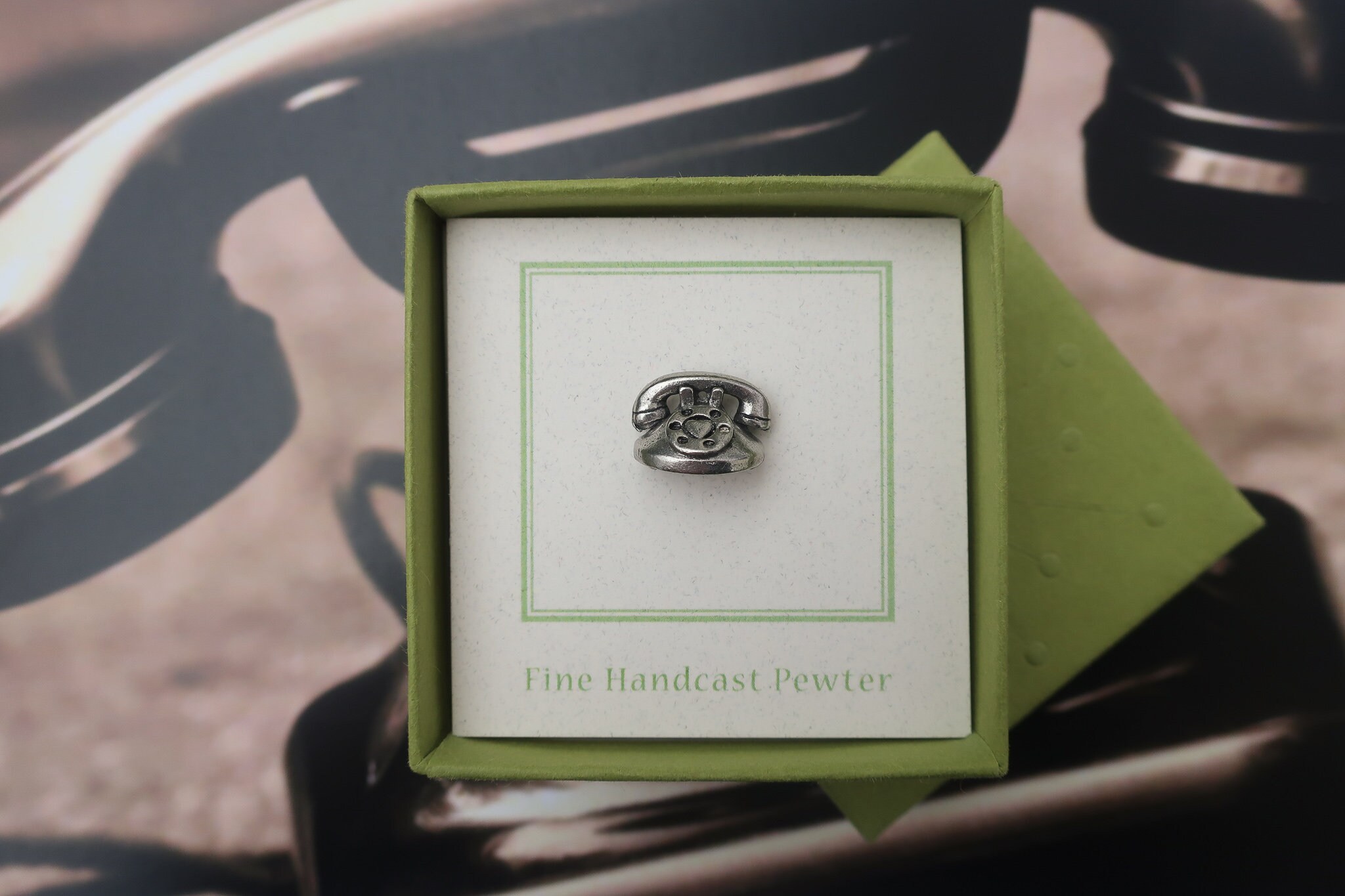 Telephone Lapel Pin CC230 Telephone Phone and - Etsy