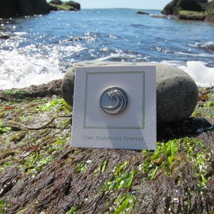 Wave Lapel Pin- CC503- Ocean, Beach, and Aquatic Pins - Etsy