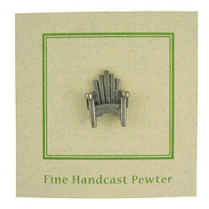 Adirondack Chair Lapel Pin - CC361- Adirondack Mountains, Thomas Lee ...