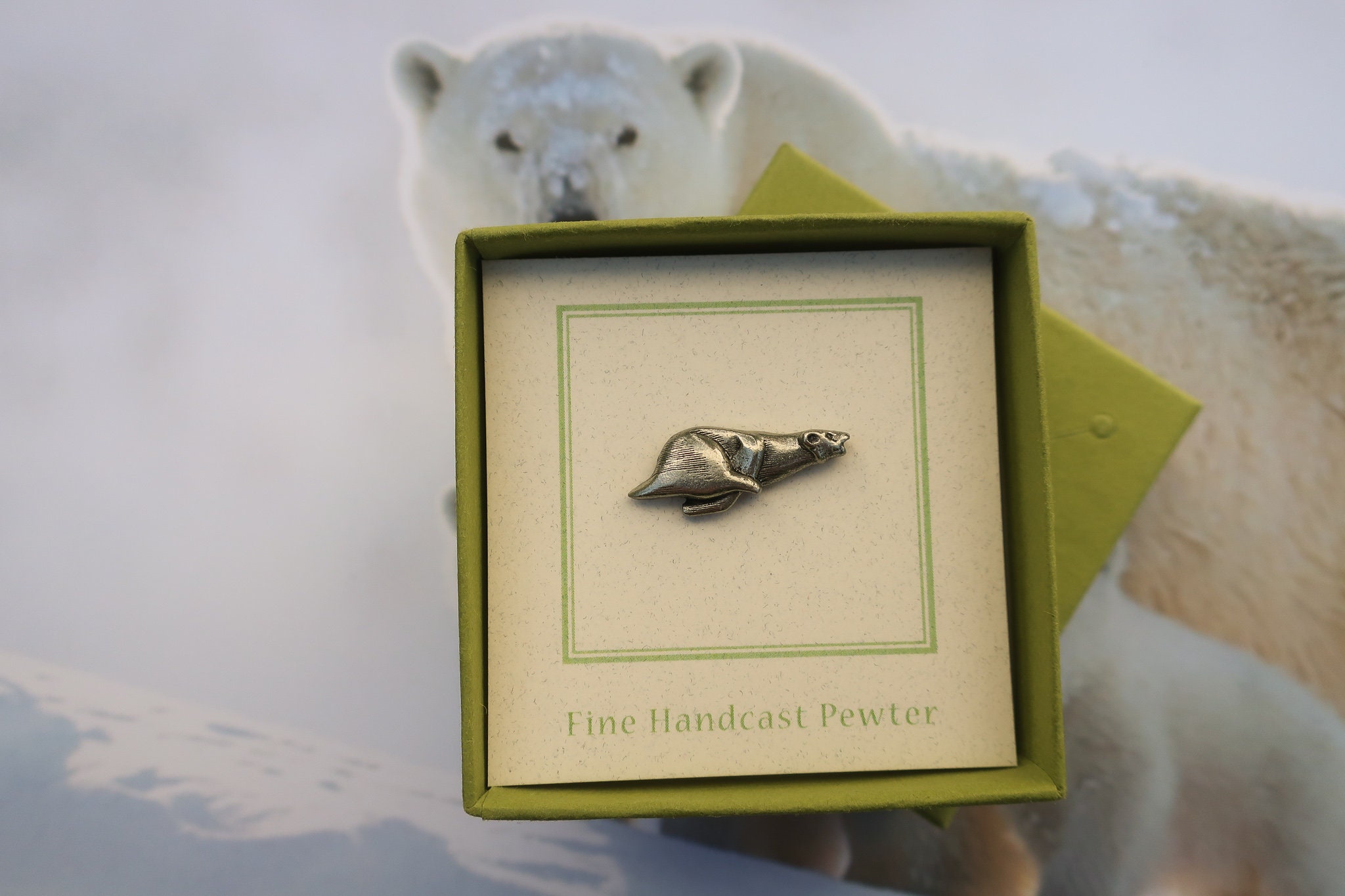 Polar Bear Lapel Pin - CC319- Polar Bears, Arctic Circle, Arctic ...