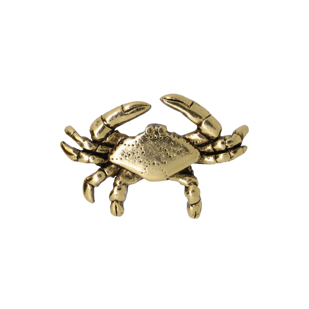 Blue Crab Gold Lapel Pin CC707G Shellfish Fisheries Crabs - Etsy