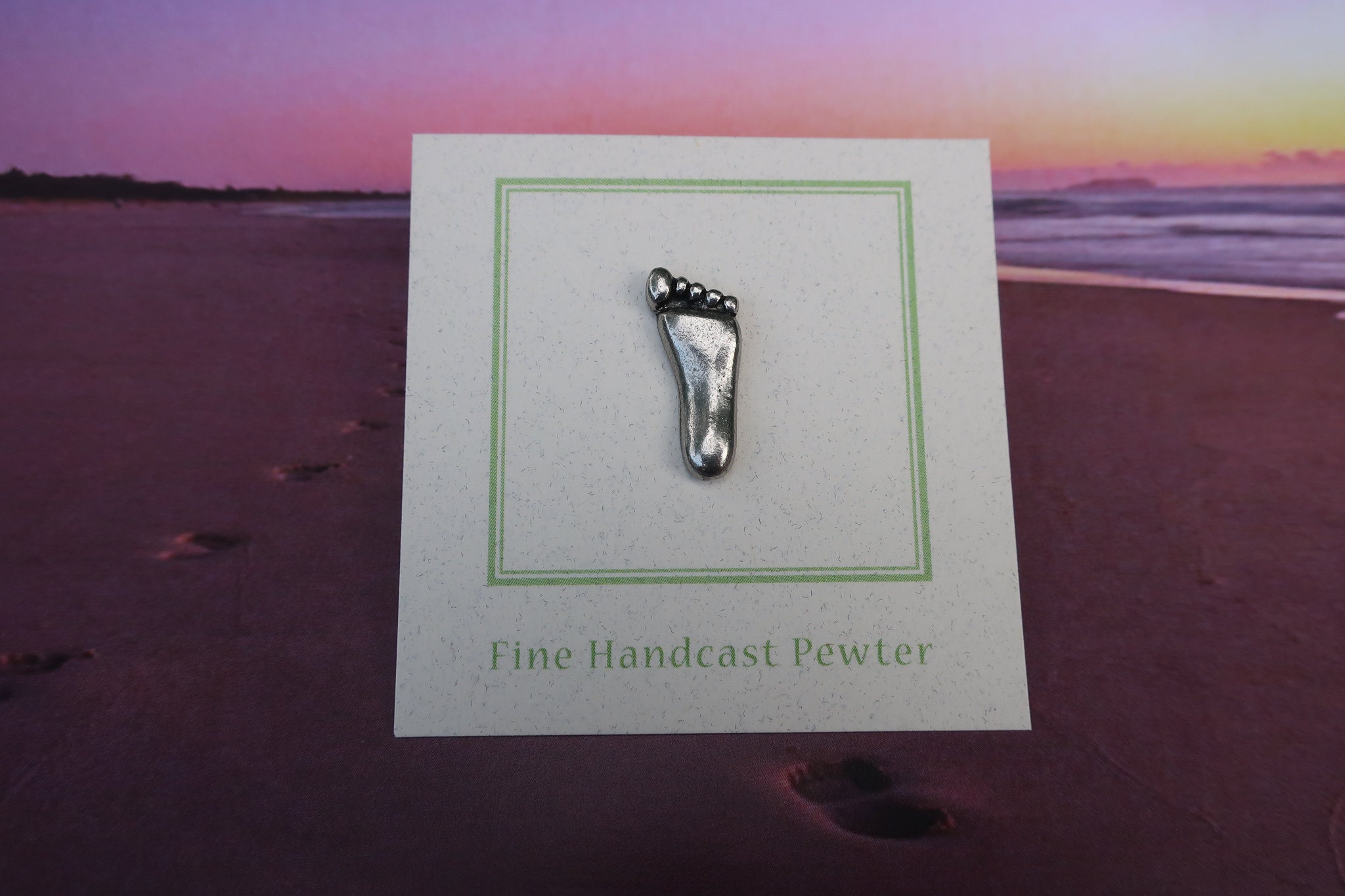 Foot Pewter Lapel Pin CC468 Foot Orthopedic Footprint and - Etsy