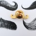 Moustache Lapel Pin- CC624G- Mustache, Movember, Men's Health ...