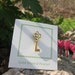 Gold Skeleton Key Lapel Pin CC417G Skeleton Key Passkey - Etsy