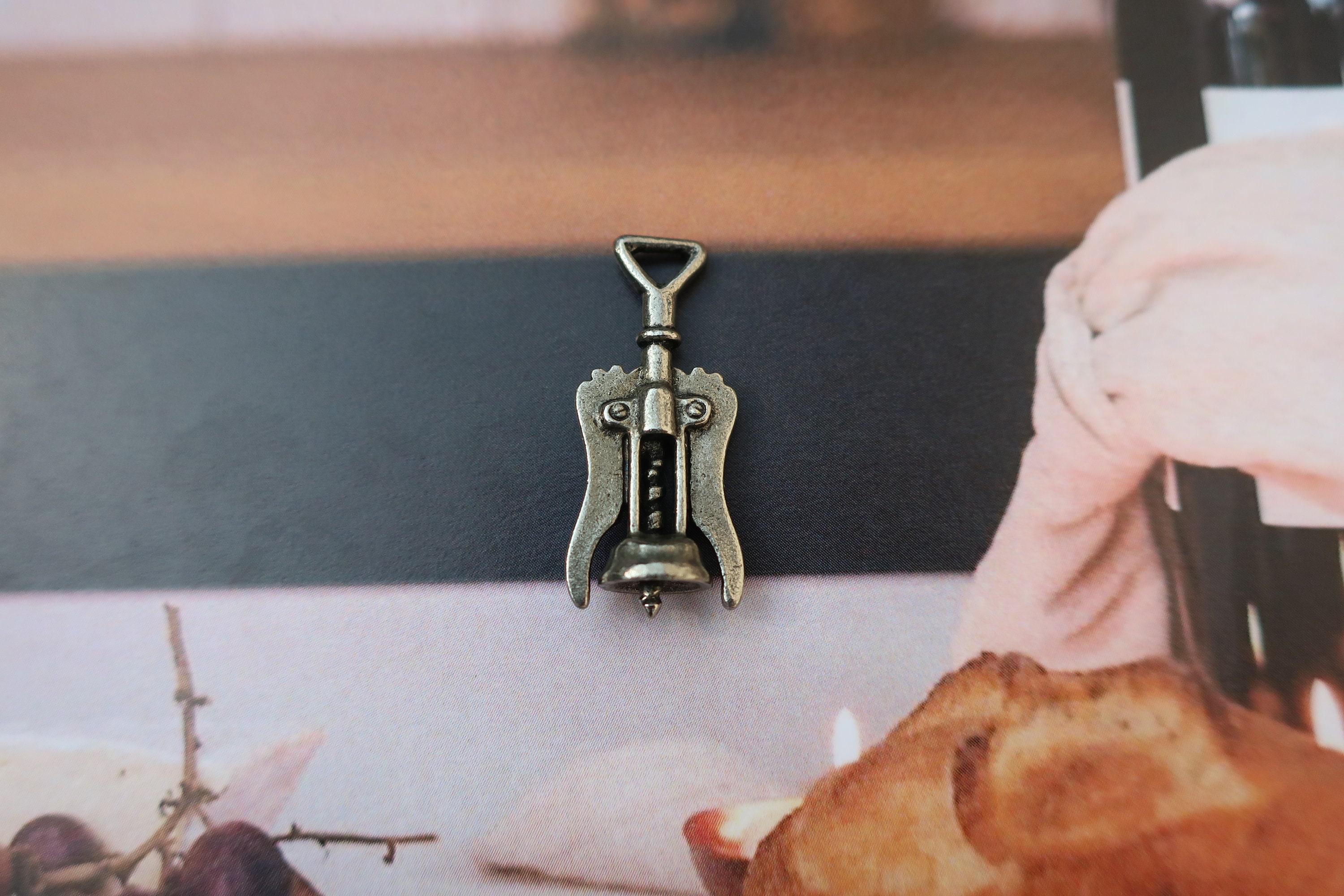 Corkscrew Lapel Pin CC151 Wine Winery Vineyard and - Etsy