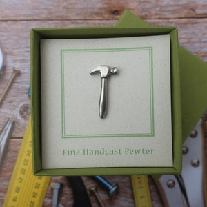 Hammer Lapel Pin - CC170- Hammer, Tools, Carpentry, Contractor, Handy ...
