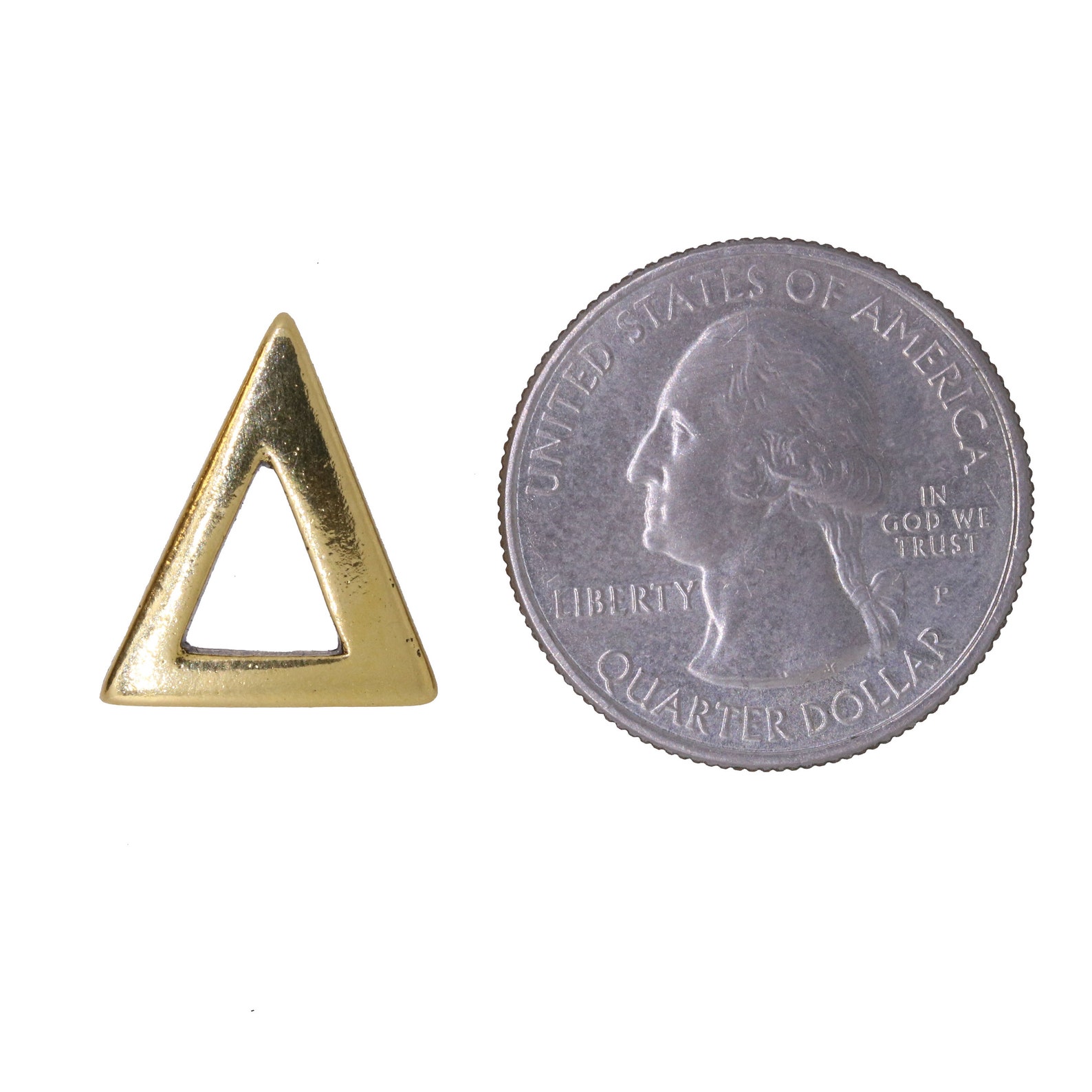 Delta Gold Dipped Pewter Lapel Pin- CC595G- Mathematics, Math Teacher ...