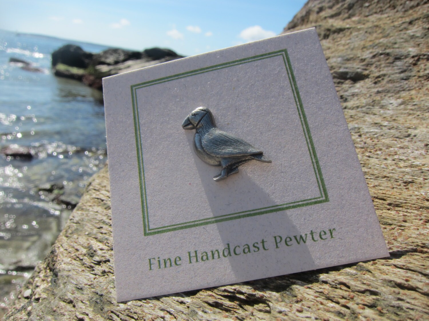 Puffin Lapel Pin CC107 Puffin Seabird Coastal Birds - Etsy