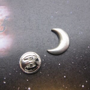 Crescent Moon Lapel Pin- CC457- Crescent, Moon, Space and Astronomy ...