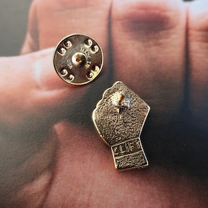 Civil Rights Gold Dipped Pewter Lapel Pin- CC653G- Civil Rights, Black ...