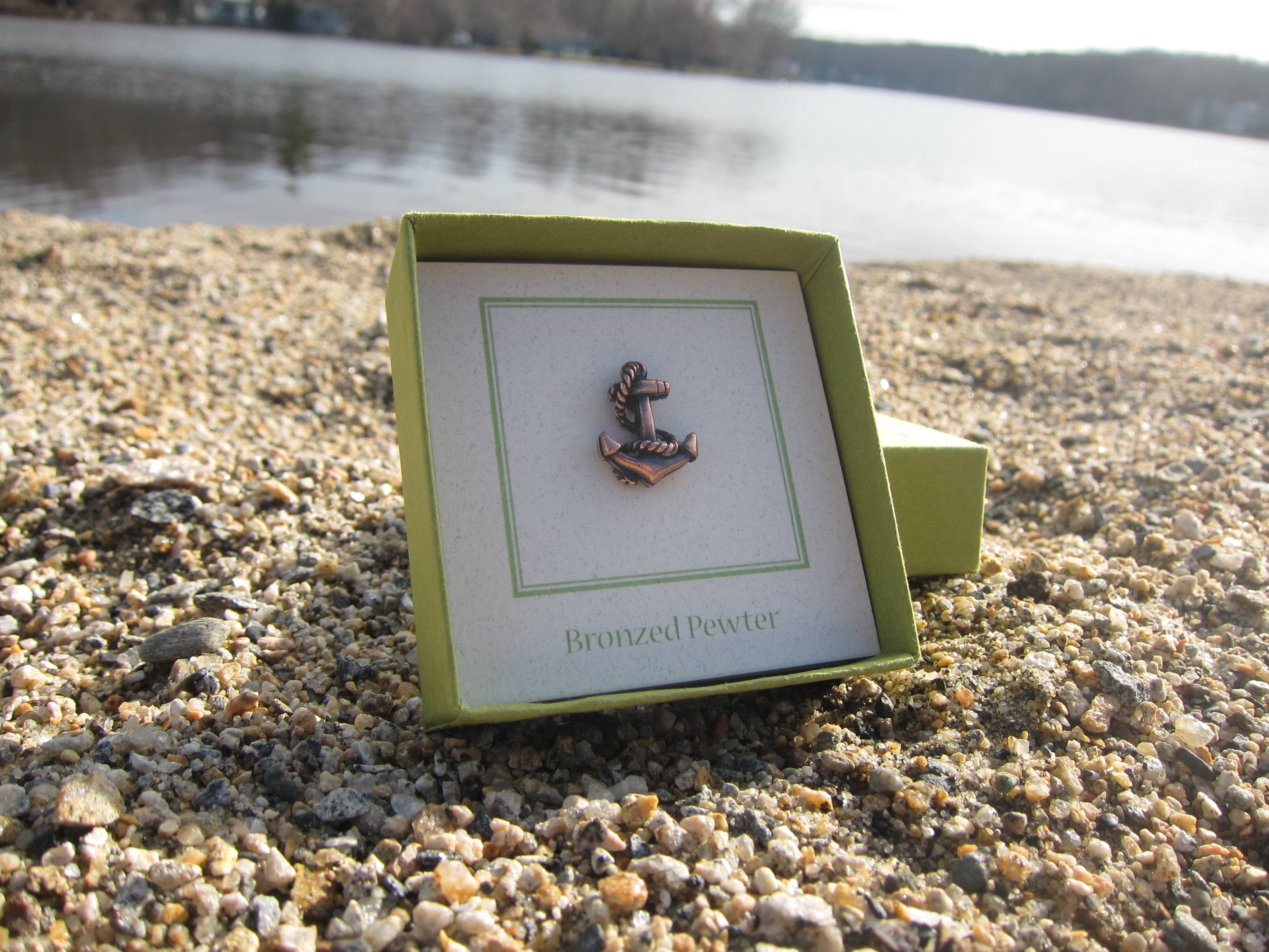 Copper Anchor Lapel Pin CC414C Anchor Sailing Yachting - Etsy