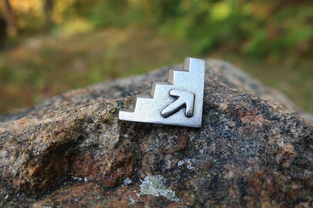 Elevate Pewter Lapel Pin- CC631- Motivational, Uprising, Climbing, and ...