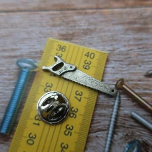 Saw Lapel Pin - CC143- Saw, Tools, Carpenter, Handy Man, and ...