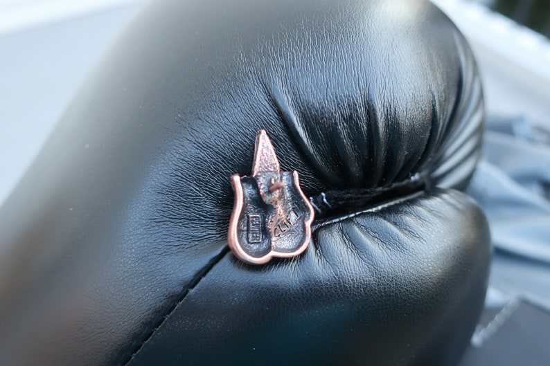 Boxing Gloves Copper Dipped Pewter Lapel Pin- CC274C- Boxing, Boxer ...