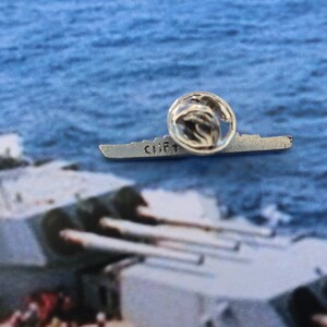 Battleship Lapel Pin - CC436- Fleet, Fleet of Ships, Navy, Warship ...