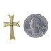 Gold Cross Lapel Pin- CC617G- Religious and Spiritual Pins- Church Pins ...