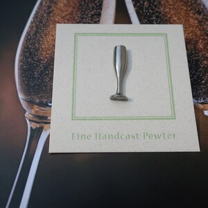 Champagne Glass Lapel Pin - CC321- Champagne Glass, Champagne Flute ...