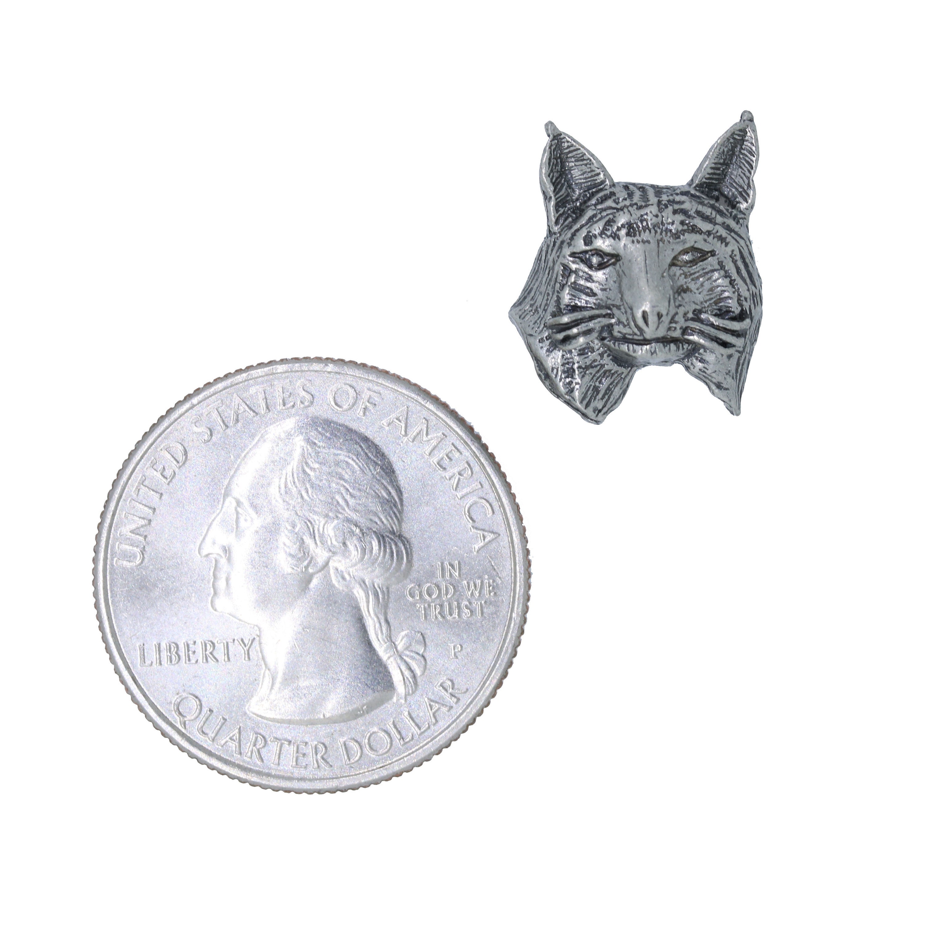 Bobcat Lapel Pin - CC134- Lynx, Predator, Wildlife, Woods, Woodland ...