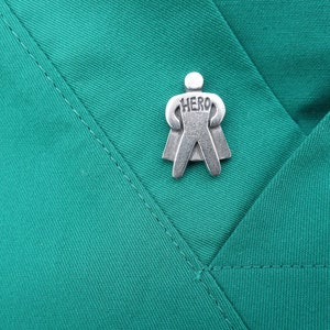 Superhero Lapel Pin- CC669- Not All Heroes Wear Capes! Hero, Super ...