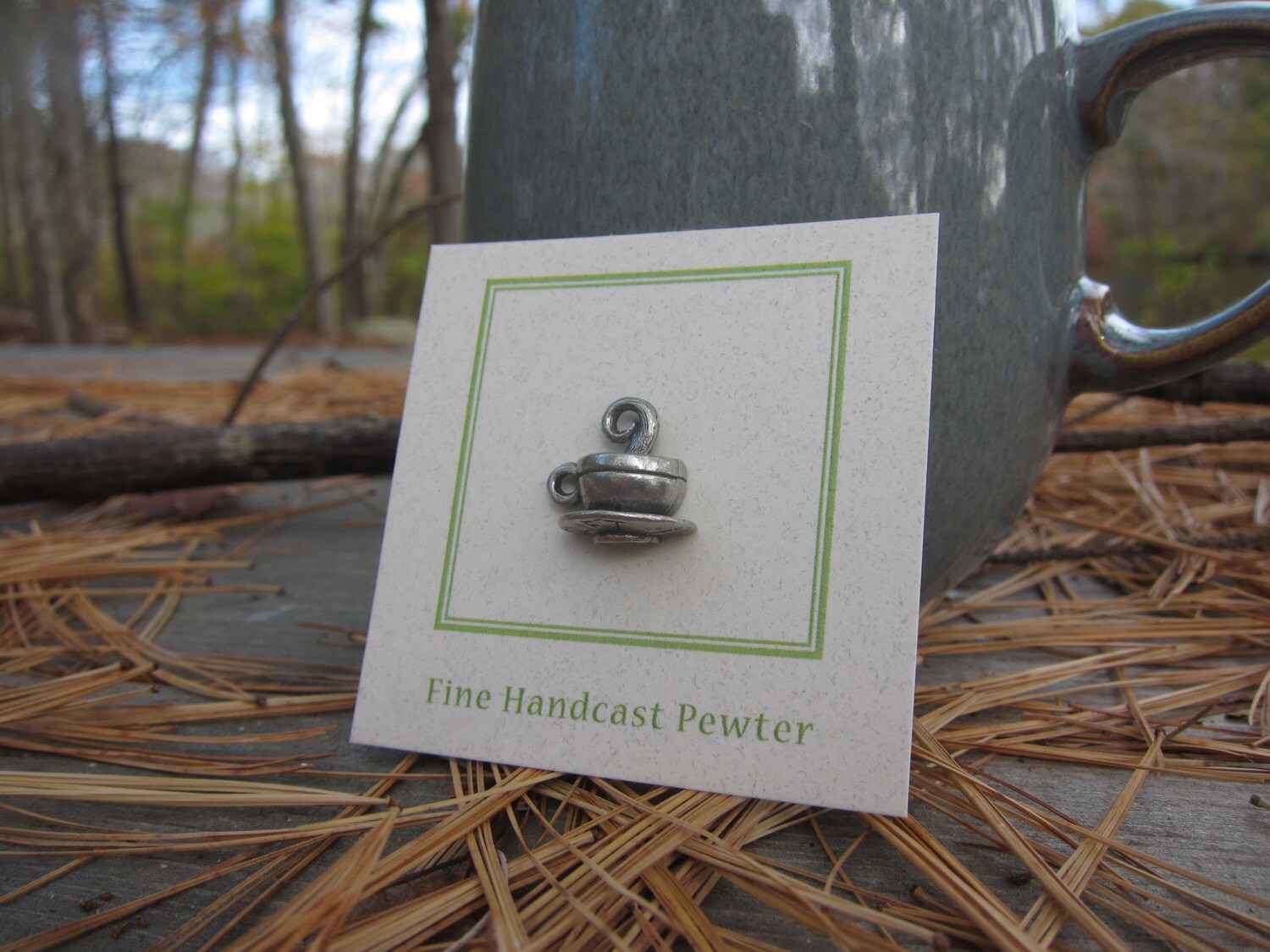 Coffee Cup Lapel Pin CC291 Coffee Tea Caffeine Coffee - Etsy