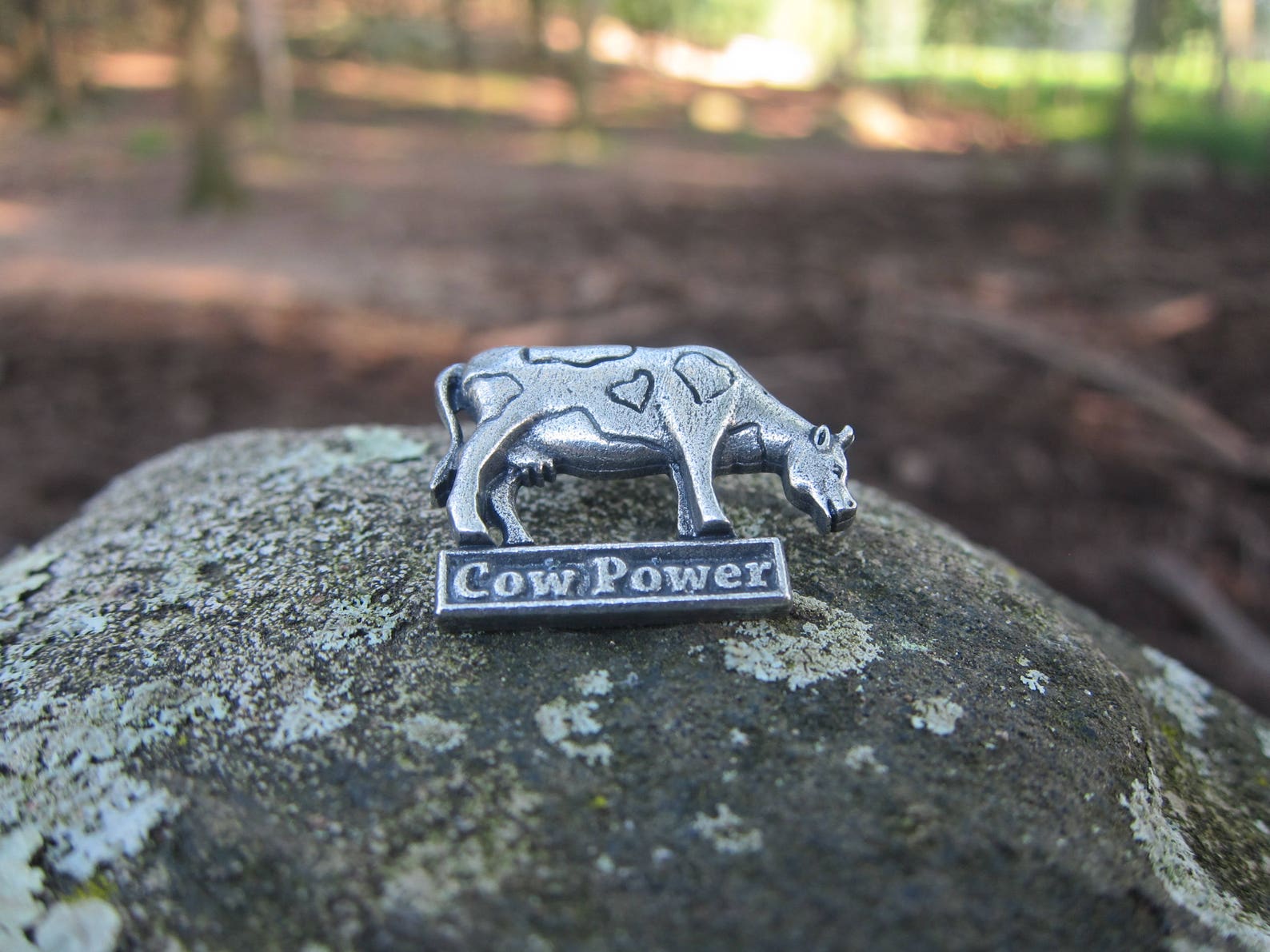 Cow Power Lapel Pin CC544 Green Energy Renewable Sources | Etsy